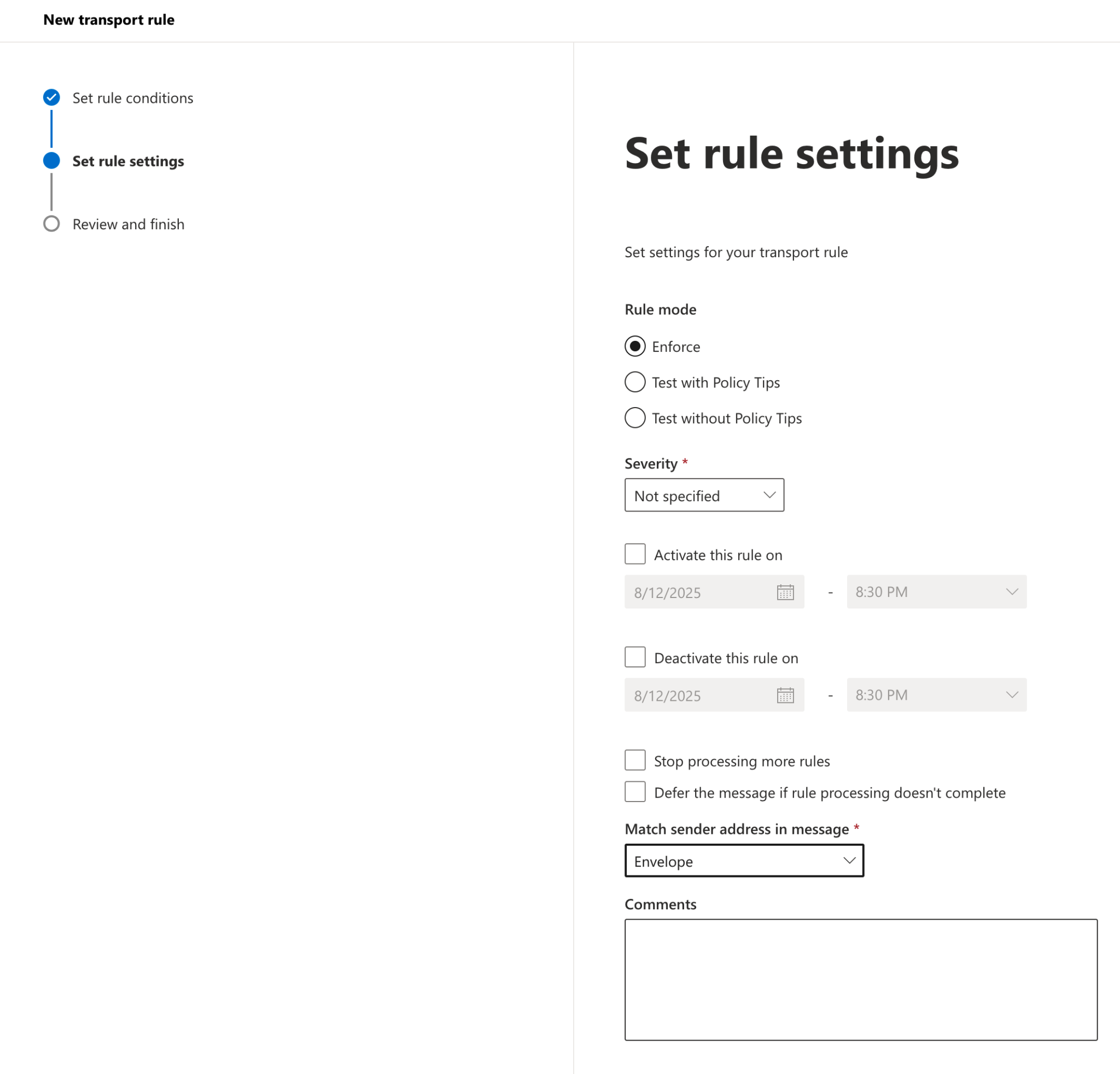 Routing rules on Microsoft 365 for email branding – Databias Knowledge Base